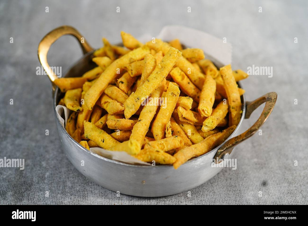 Farsan snacks hi-res stock photography and images - Alamy