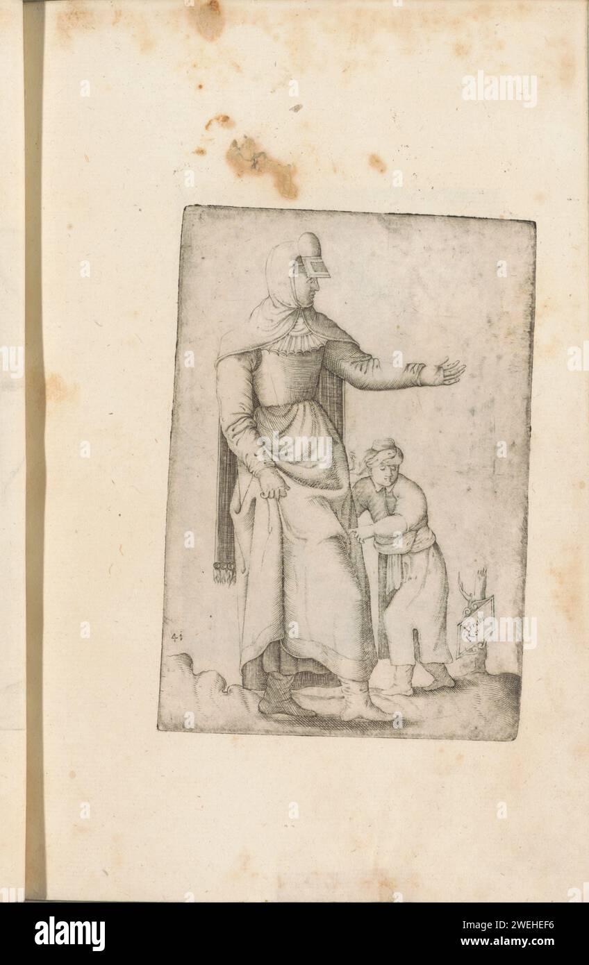 Arab woman, 1569 Arabische Vrouw Met Kind. Onderdeel van het ...