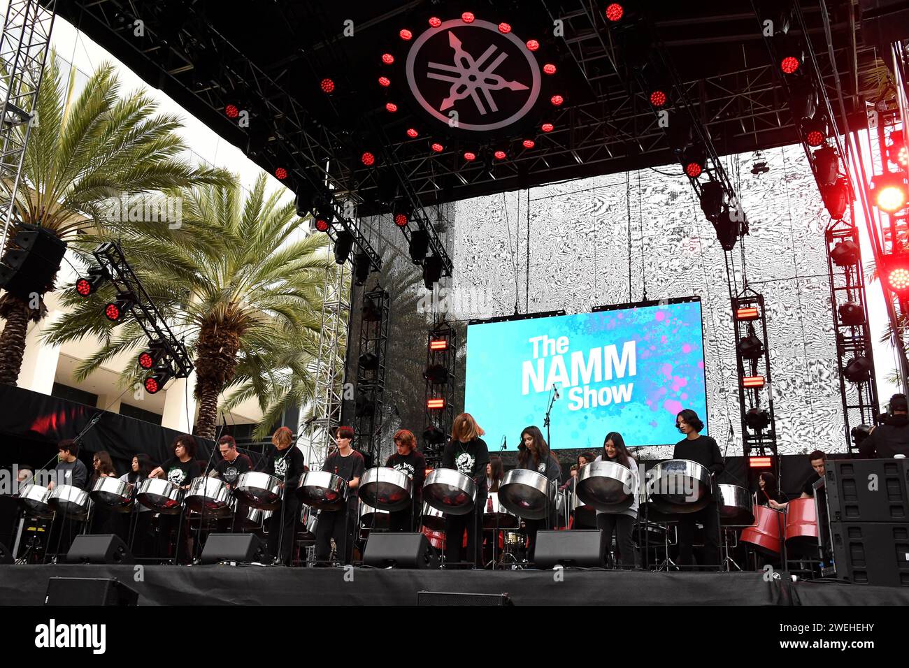 January 25, 2024, Anaheim, Ca, US: NAMM Show January 2024 Mission Vista ...