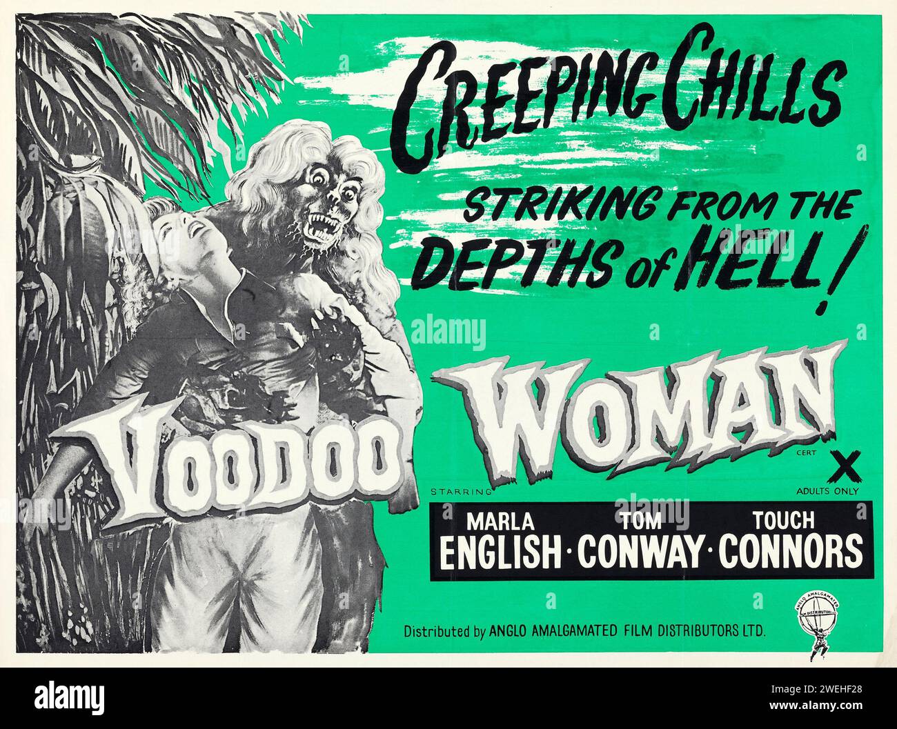 Creeping Chills - Voodoo Woman (Anglo-Amalgamated, 1957) Horror movie ...