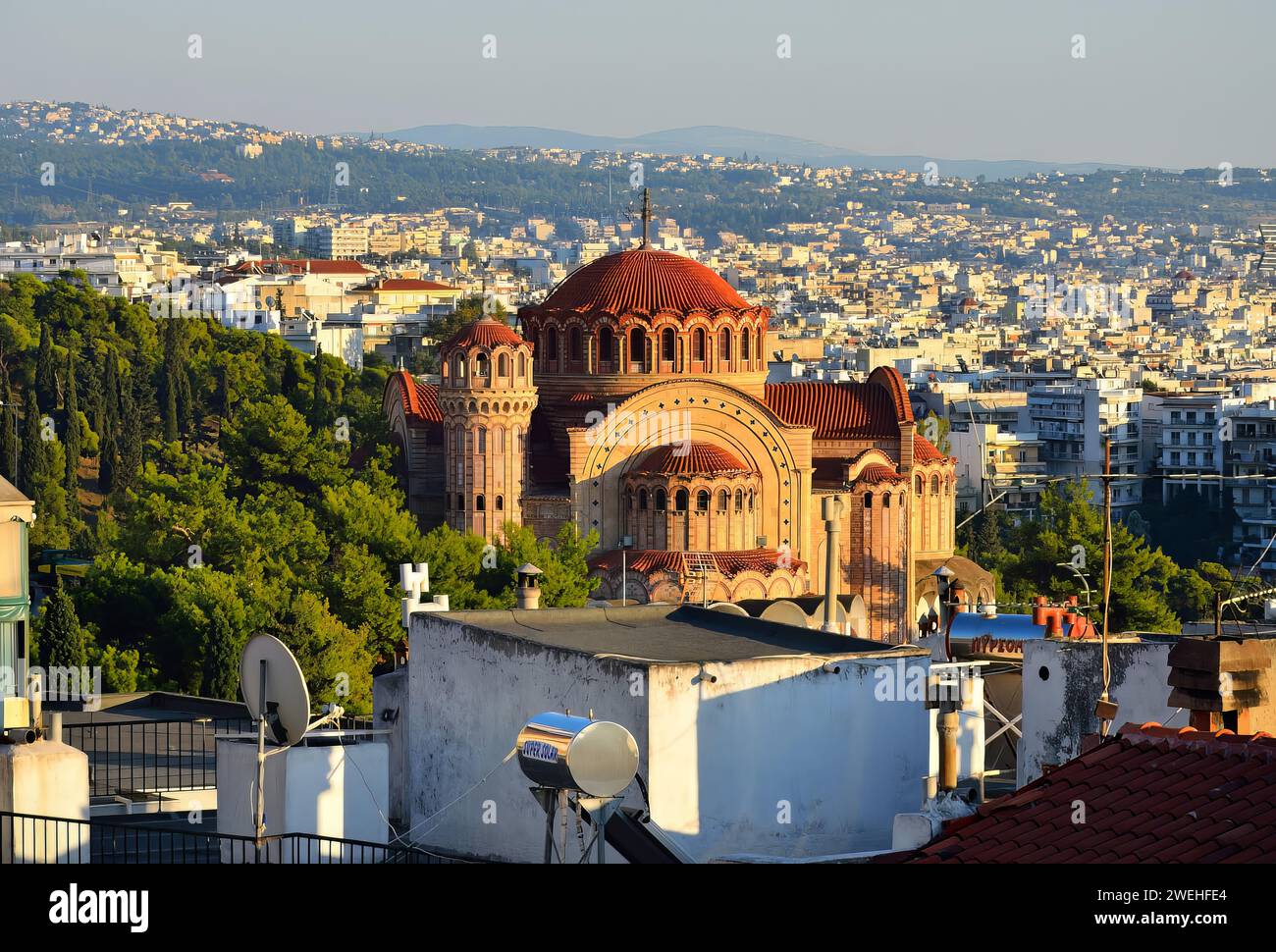 A View of Church of Saint Paul ( Aghios Pavlos ) , Thessaloniki Greece Stock Photo - Alamy