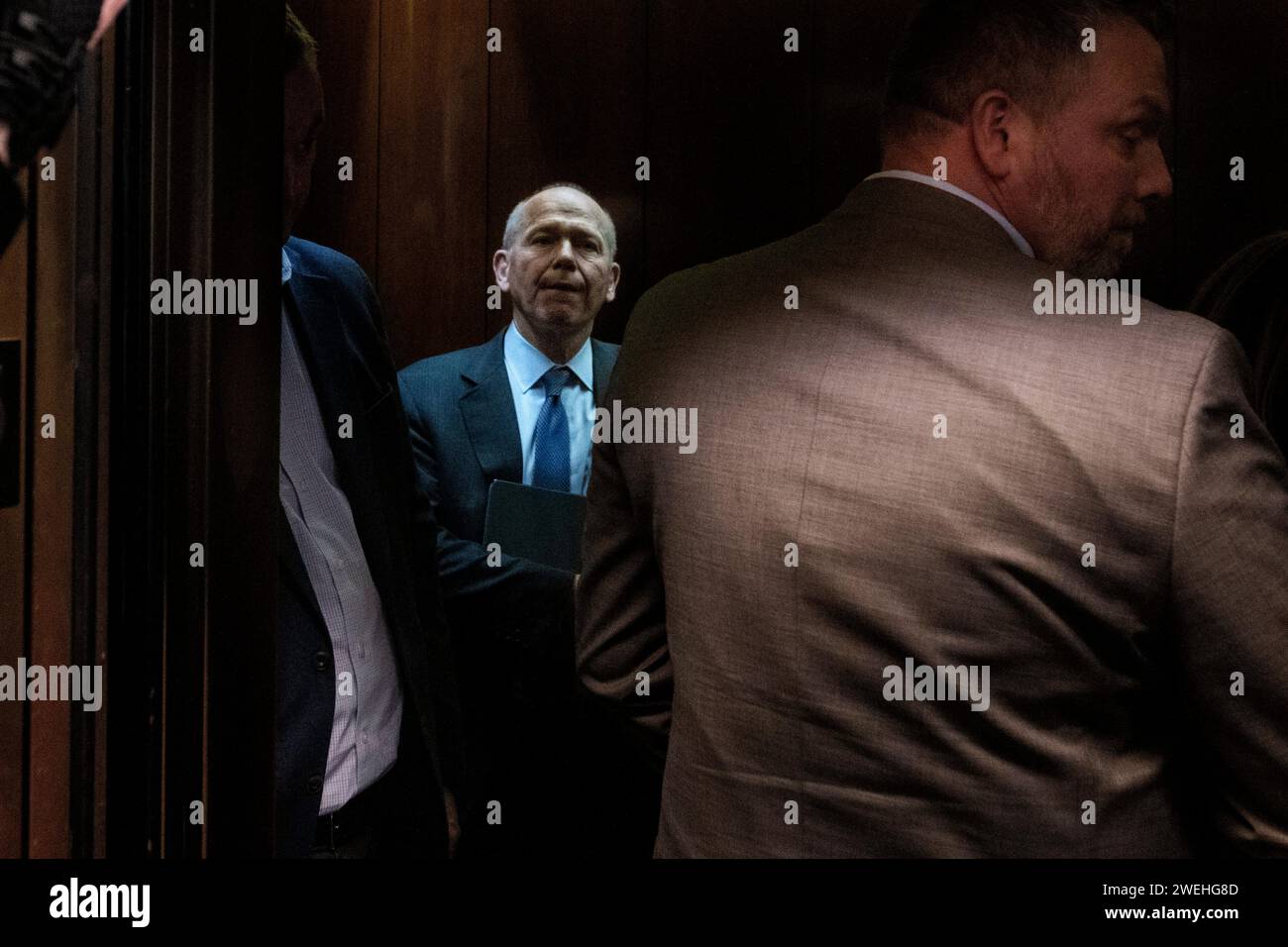 Washington, Vereinigte Staaten. 25th Jan, 2024. Boeing CEO Dave Calhoun ...