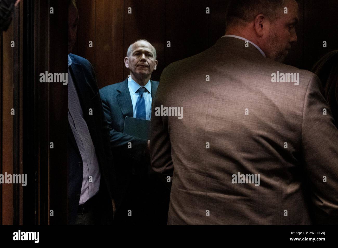 Washington, Vereinigte Staaten. 25th Jan, 2024. Boeing CEO Dave Calhoun ...