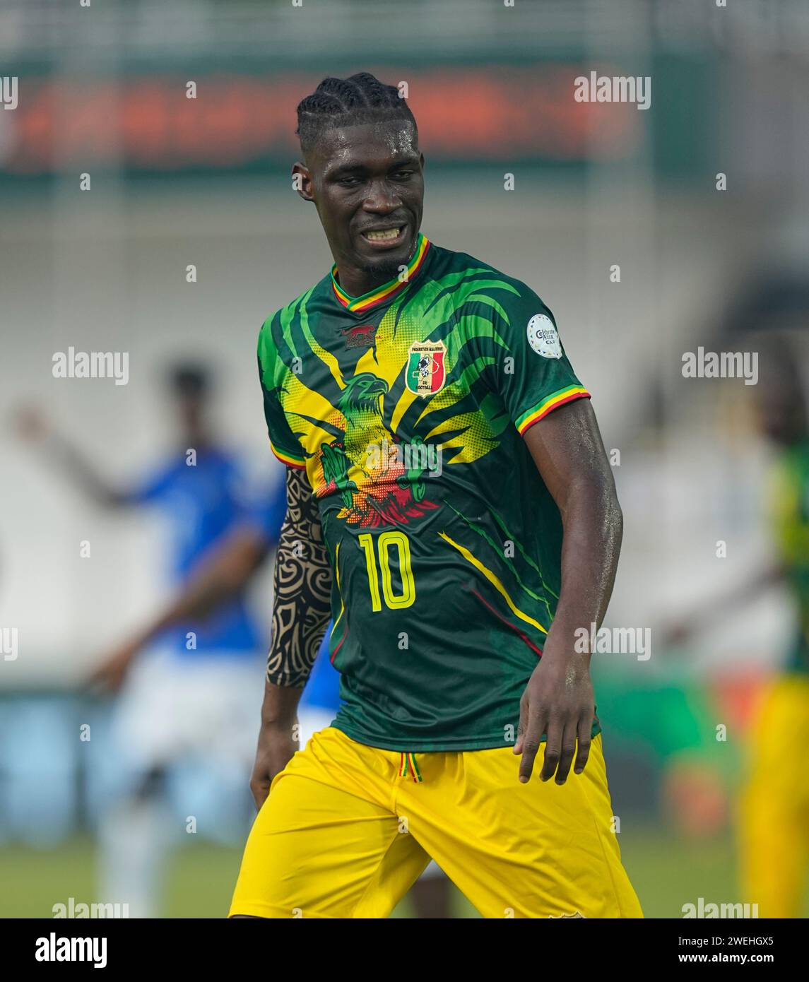 January 24 2024: Yves Bissouma (Mali) // during a African Cup of ...
