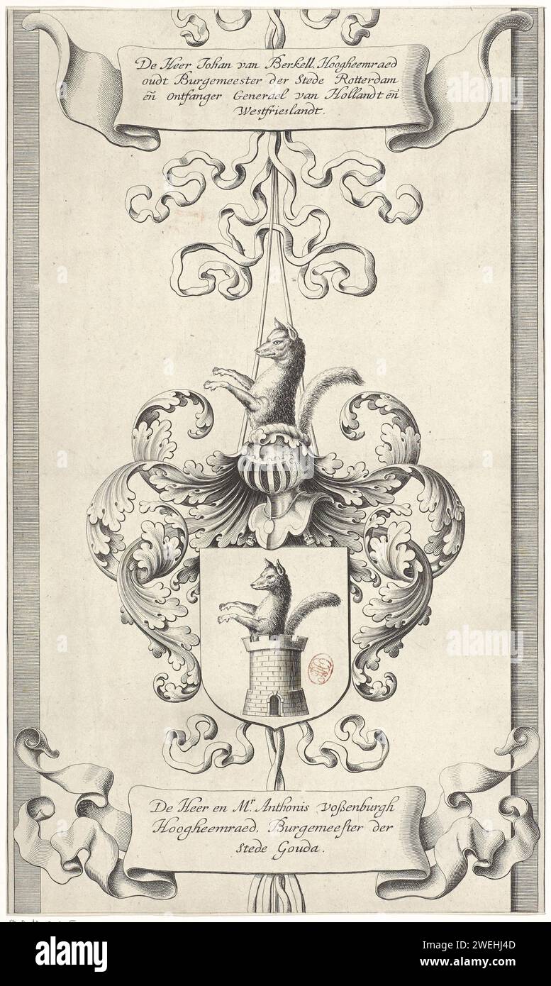 Right edge of a map of the Water Board of Schieland (Middle Part ...