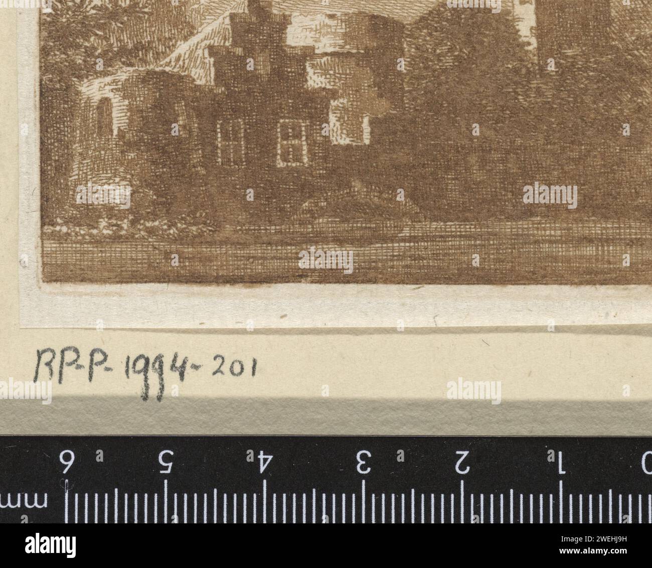 View of the house with stepped gable, Caspar Jacobsz. Philips, 1766 ...