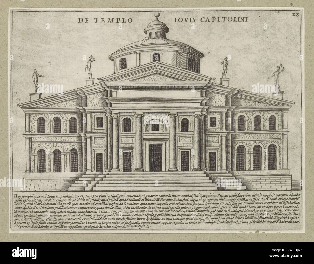 Temple of jupiter optimus maximus hi-res stock photography and images ...