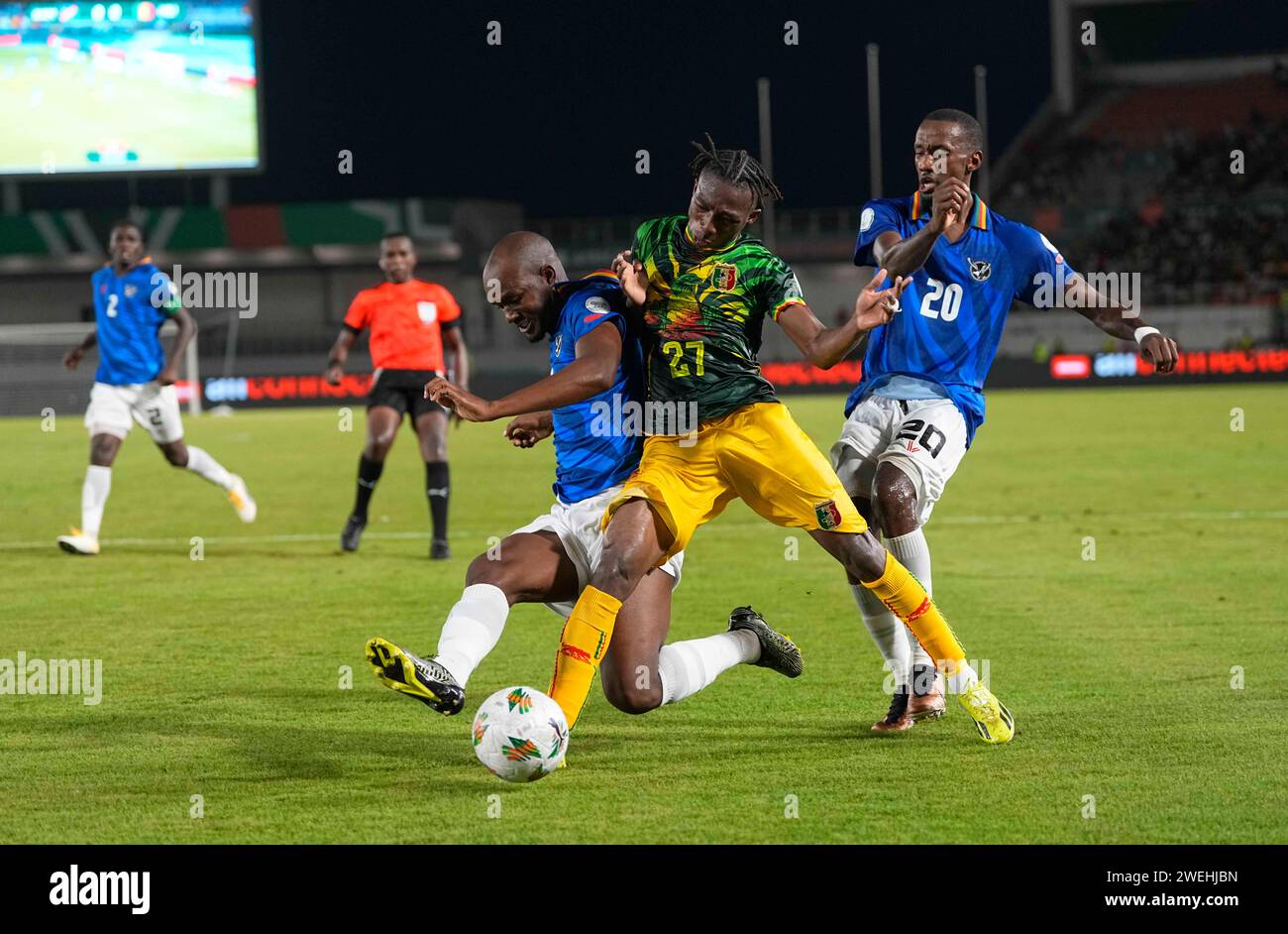 San Pedro, Ivory Coast. 24th Jan, 2024. January 24 2024: Vetunuavi ...