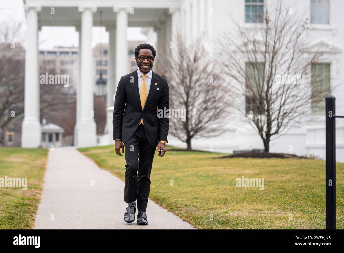 Michael Leach, a special assistant to President Joe Biden and the chief ...