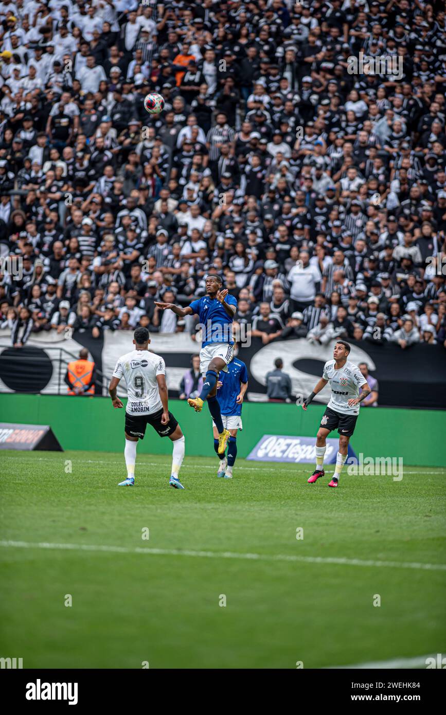 SÃO PAULO, SP - 25.01.2024: FINAL COPA SP CORINTHIANS X CRUZEIRO SAF ...