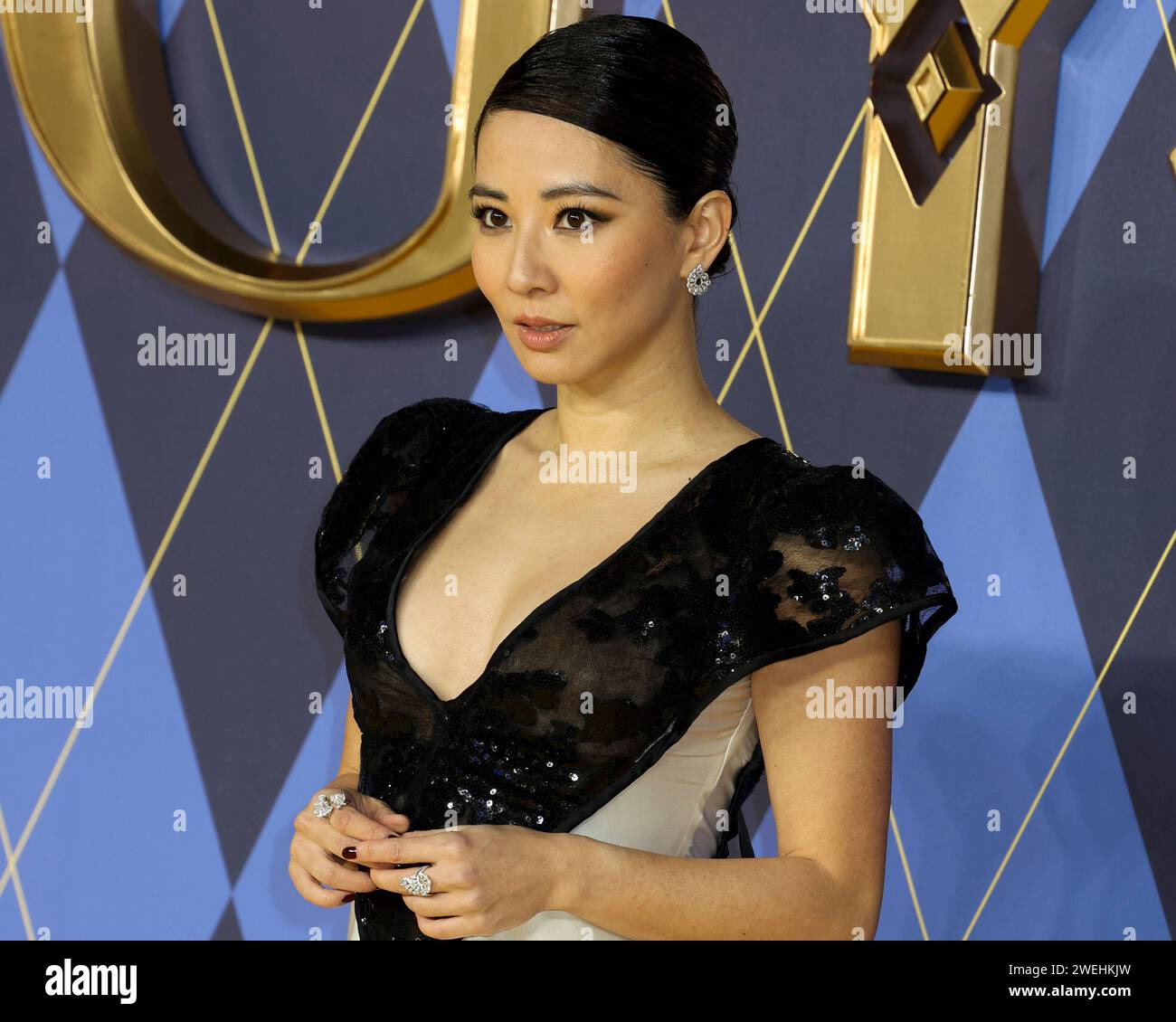 Jing Lusi attends the Argylle World Premiere at Odeon Luxe in Leicester ...