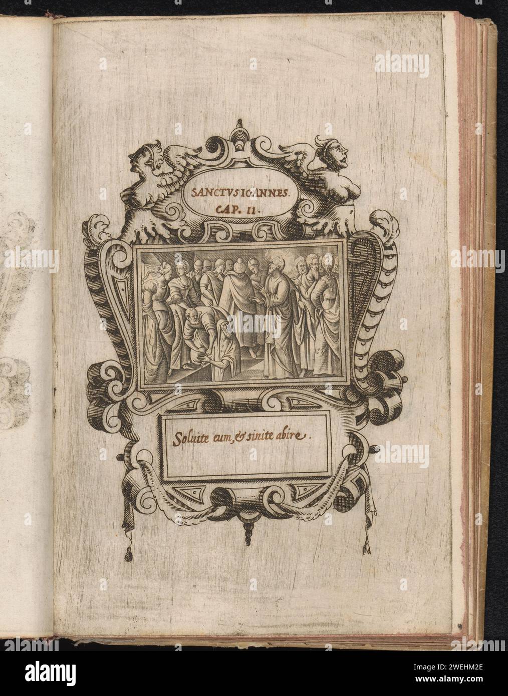 Opwekking of Lazarus, HSD monogrammist (Possible), after Pieter van der ...