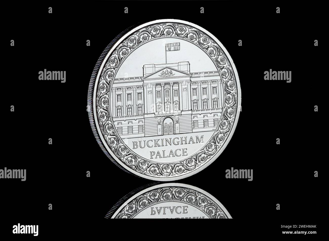 2024 king charles 5 pound coin hi-res stock photography and images - Alamy