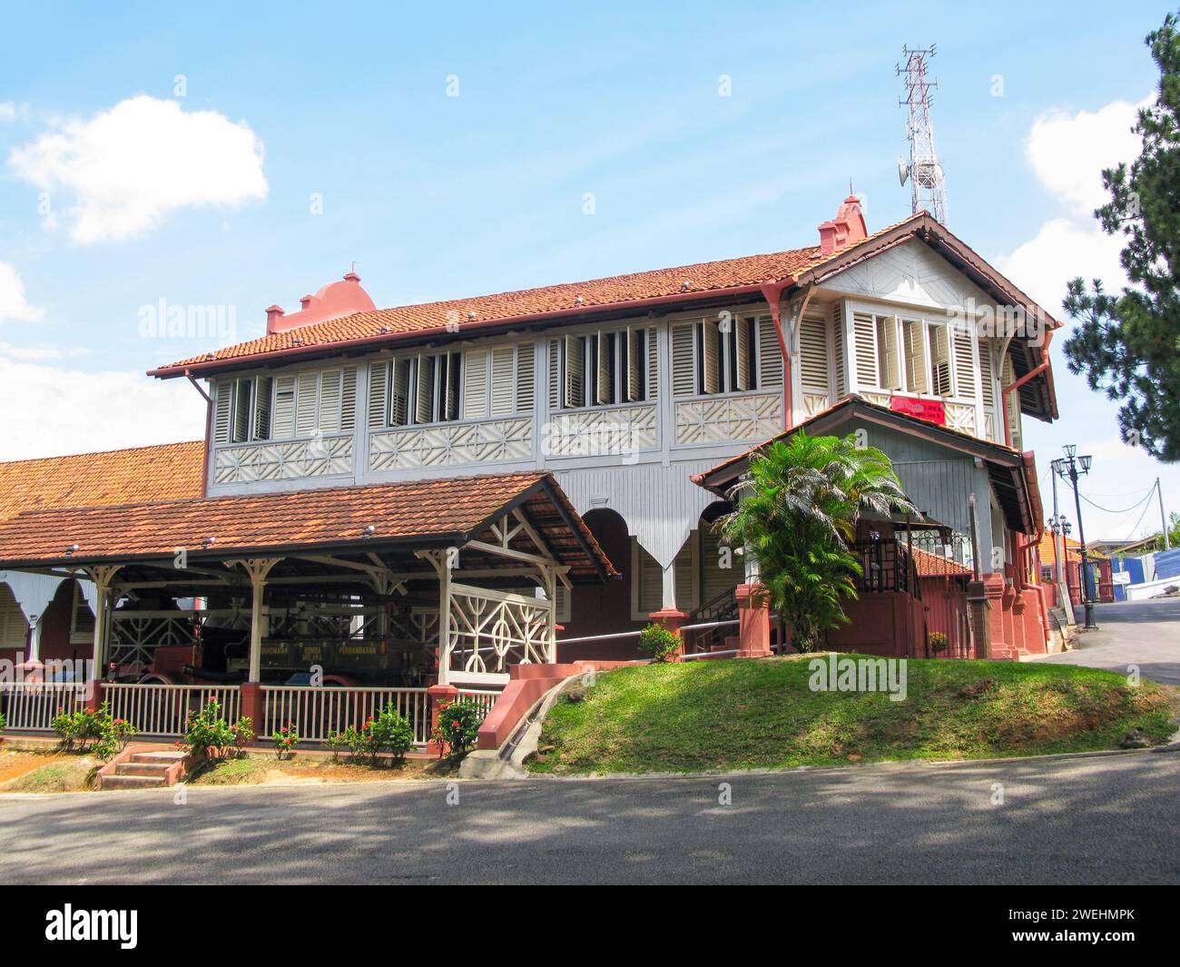 The Gallery of Admiral Cheng Ho in Melaka old town Malacca in Malaysia ...