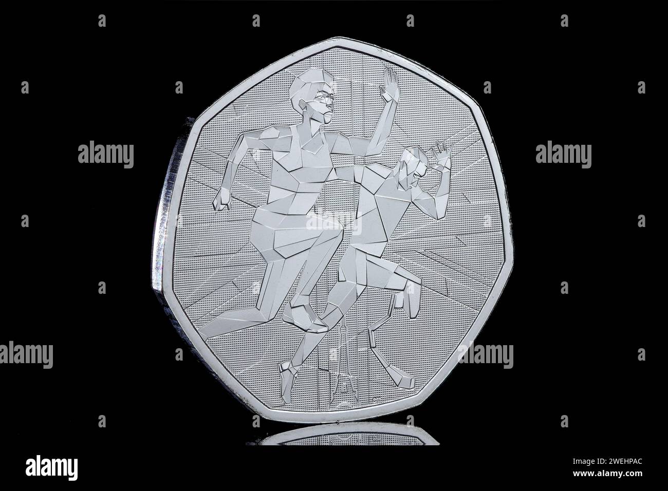 2024 50p coin to wish good luck to Team GB during the Olympic Games in ...