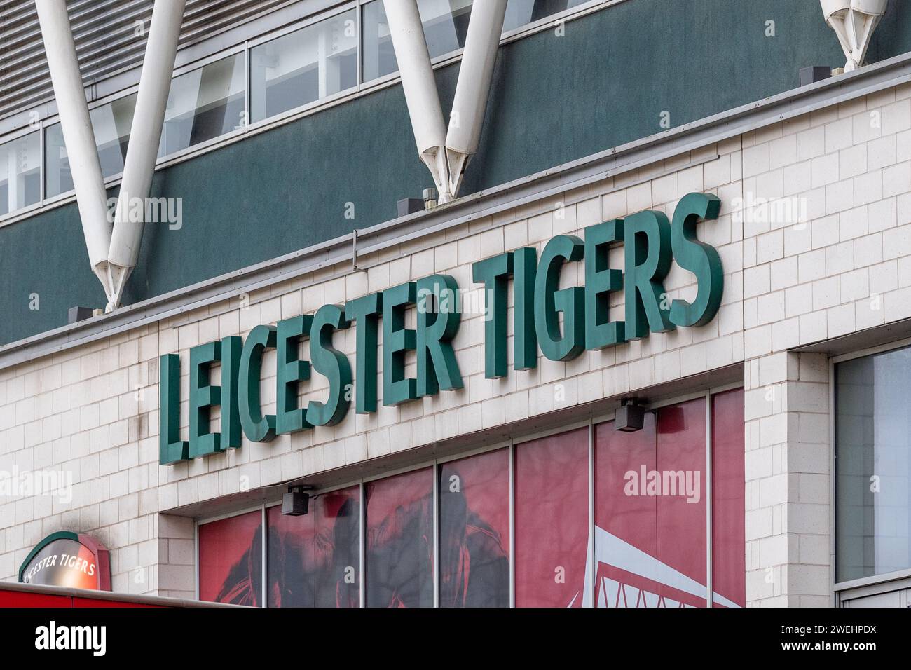 Welford road leicester tigers stadium hi-res stock photography and ...