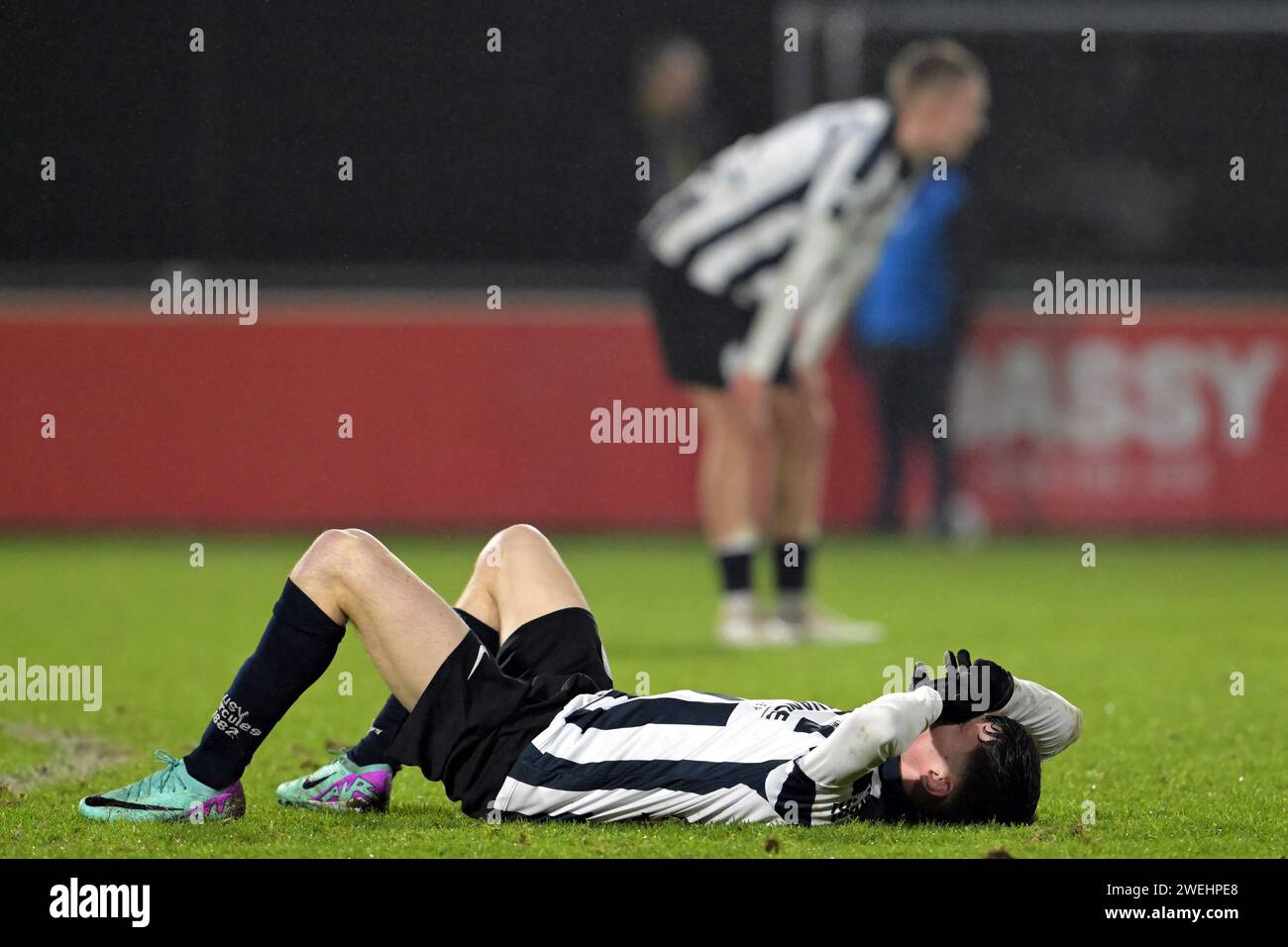 UTRECHT - Hercules players disappointed after the 3-4 lost TOTO KNVB ...