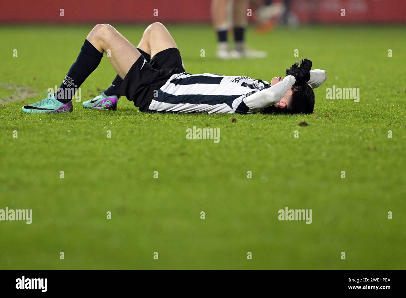 UTRECHT - Hercules players disappointed after the 3-4 lost TOTO KNVB ...