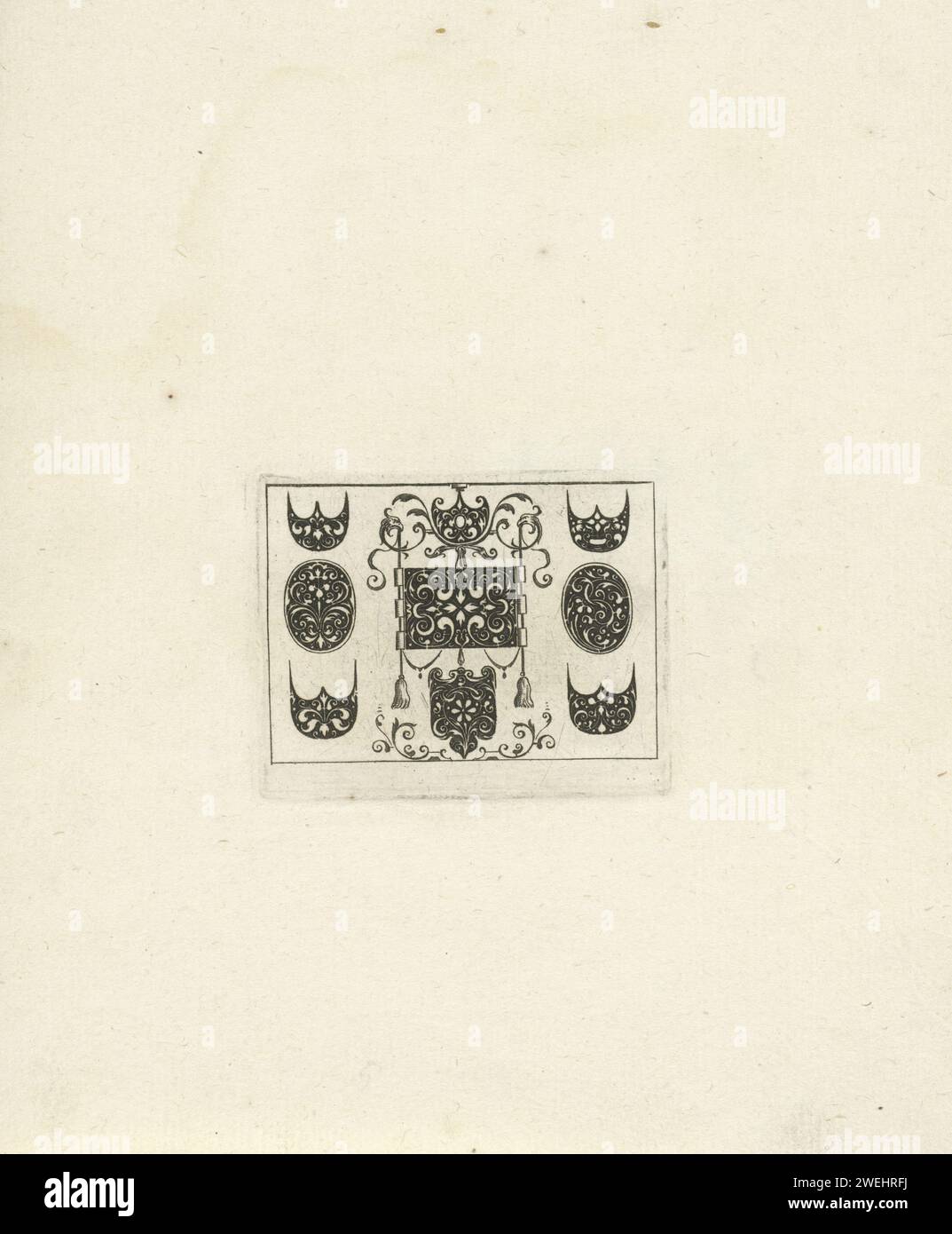 Several figures with grotesken, monogrammist SB (16th century), 1596 ...