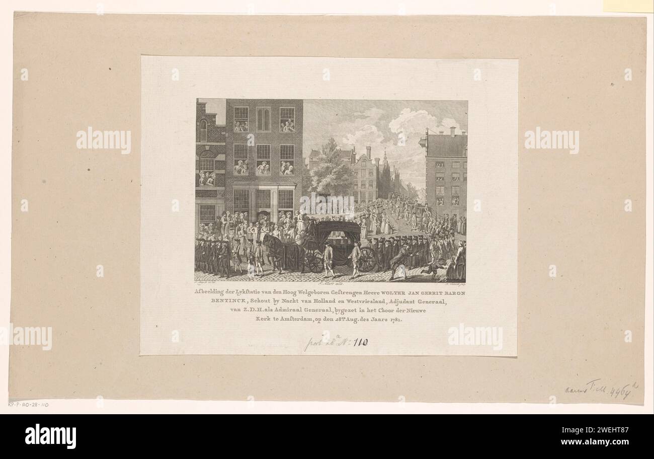 Wolter Jan Gerrit Baron Bentinck, 1781, Harmanus Vinkeles, After ...