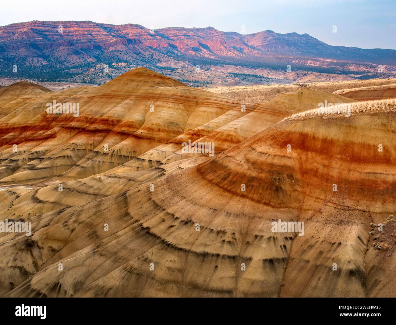 Painted Hills Overlook, Oregon Stock Photo - Alamy