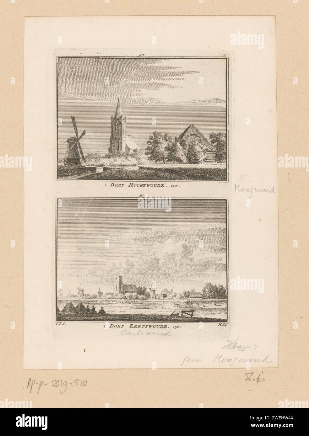 Two faces in the village of Hoogwoud and the village of Aartswoud ...