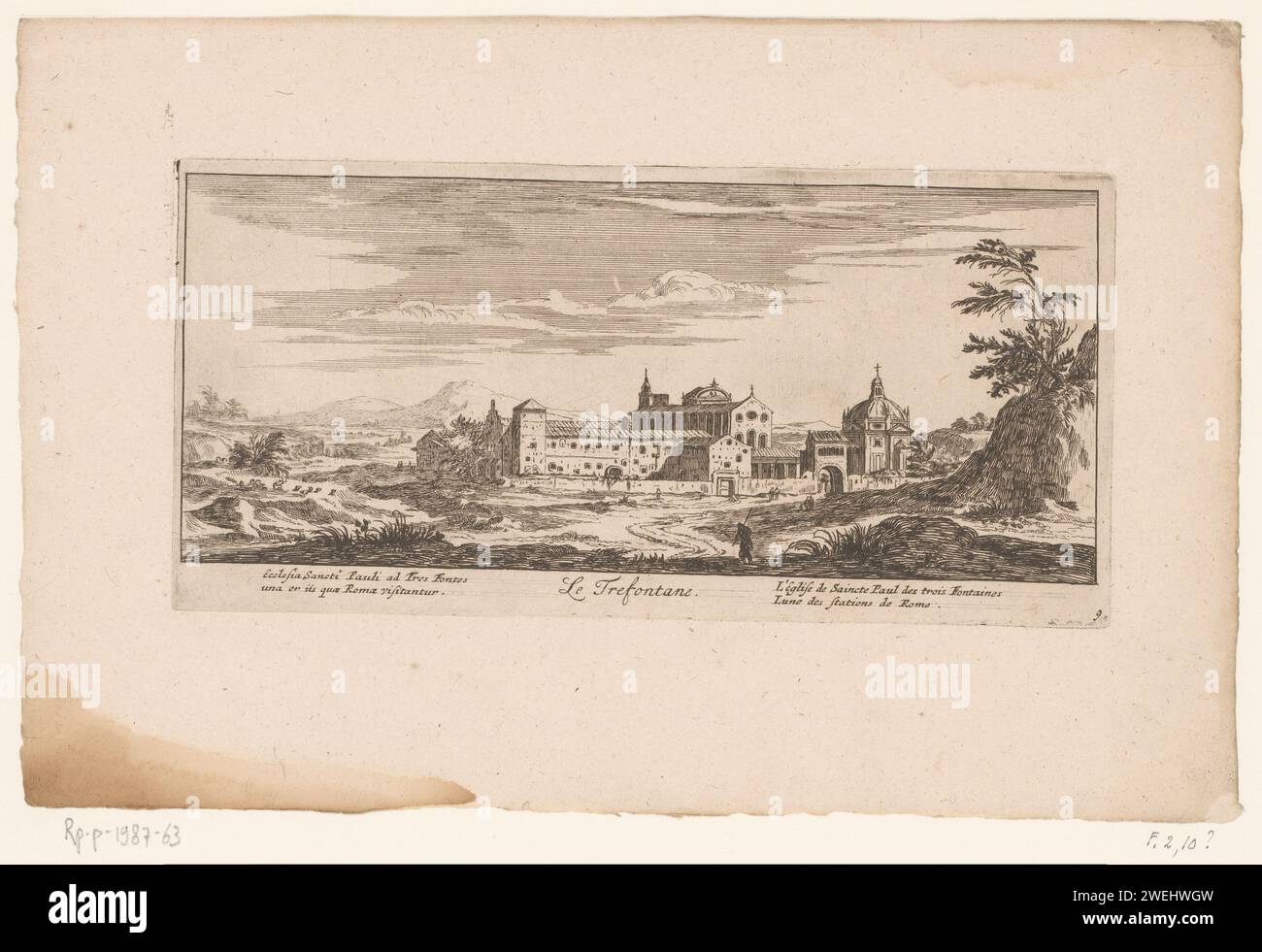 Tre fontane abbey hi-res stock photography and images - Alamy