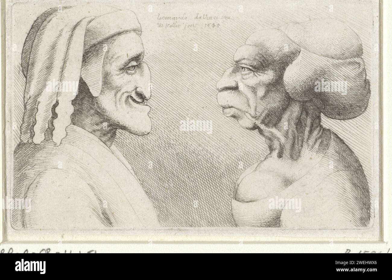 Caricatures leonardo da vinci hi-res stock photography and images - Alamy