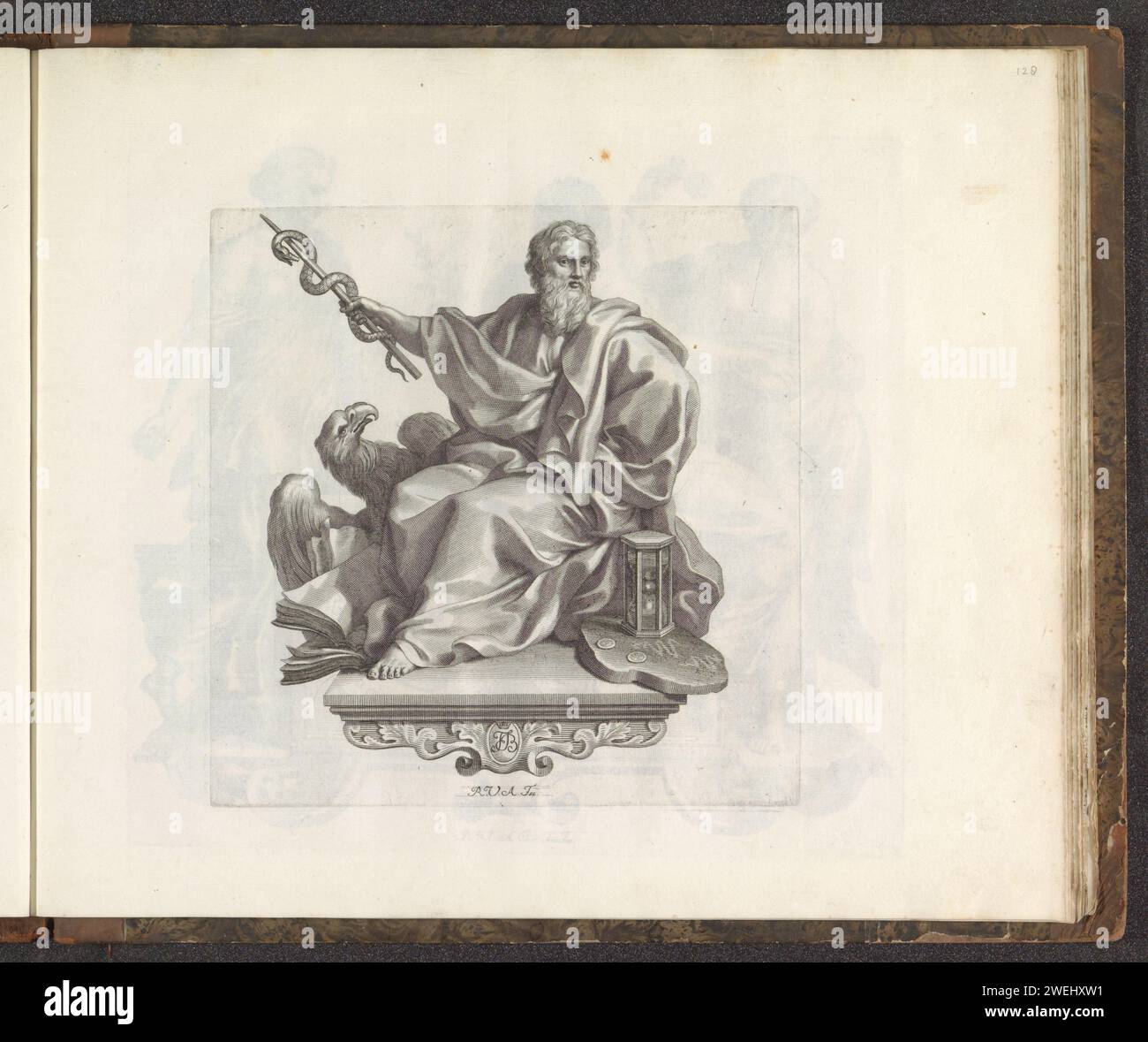 Personication of a judge, Robert van Audenaerd, 1673 - 1743 print A ...