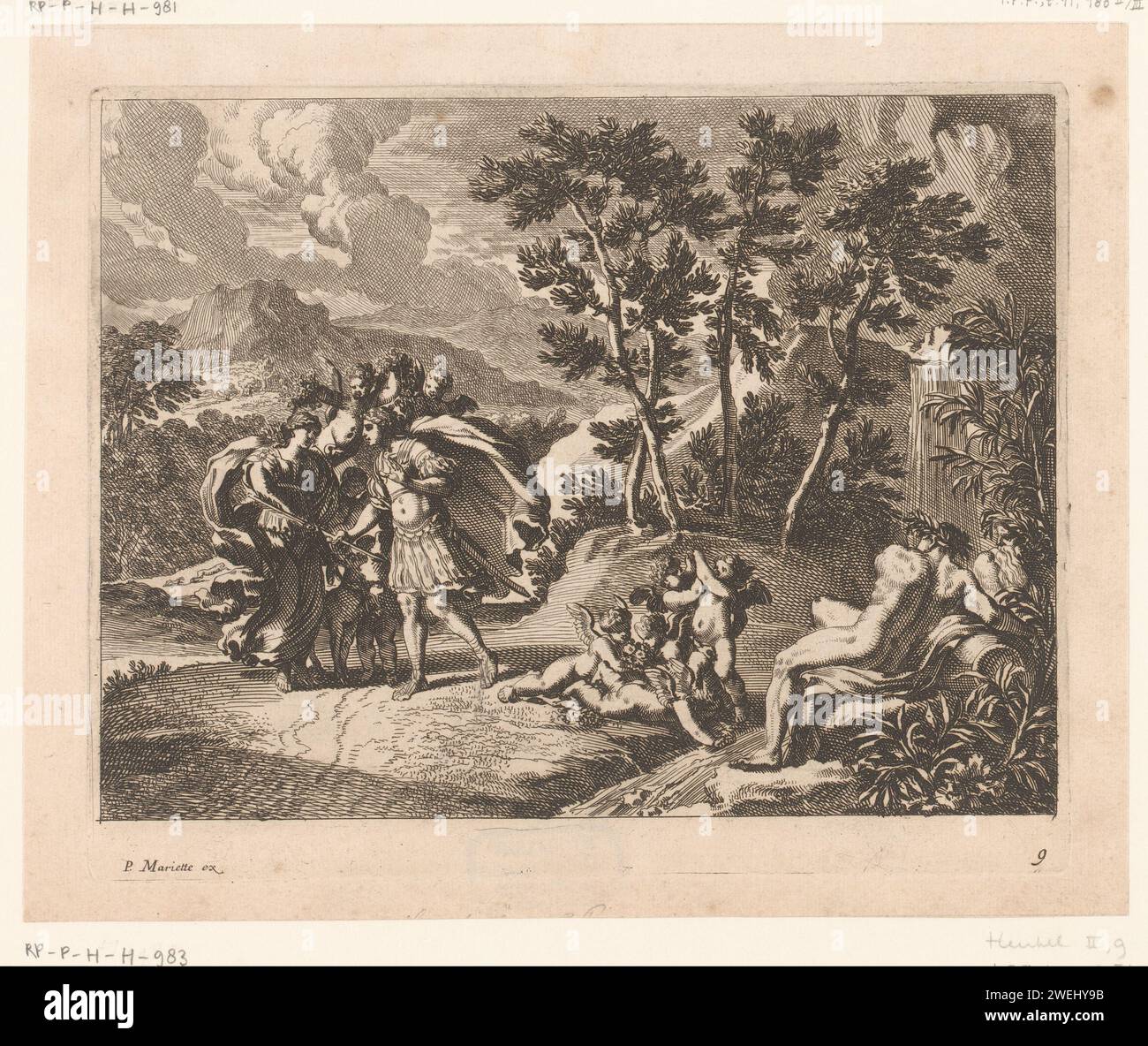 Diana gives procris spear hi-res stock photography and images - Alamy