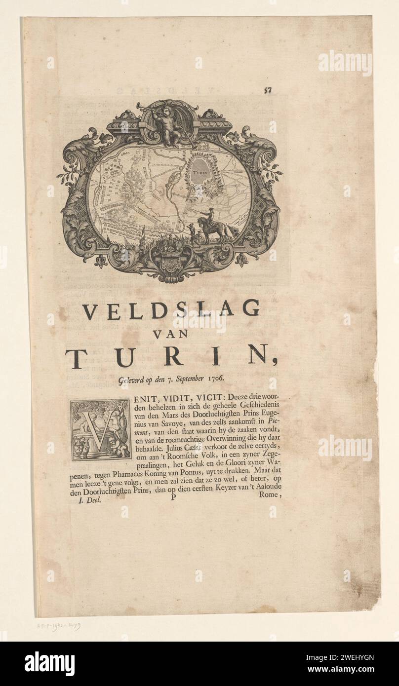 Battle of turin 1706 hi-res stock photography and images - Alamy