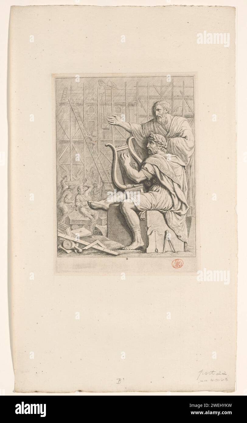 Relief with Amphion and Zethos in the Burgerzaal of the Town Hall on ...