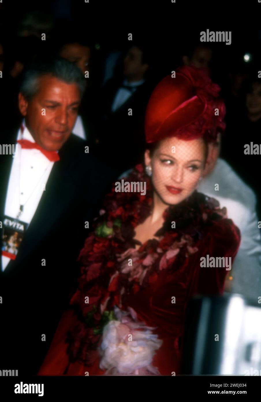 Los Angeles, California, USA 14th December 1996 Singer Madonna attends ...