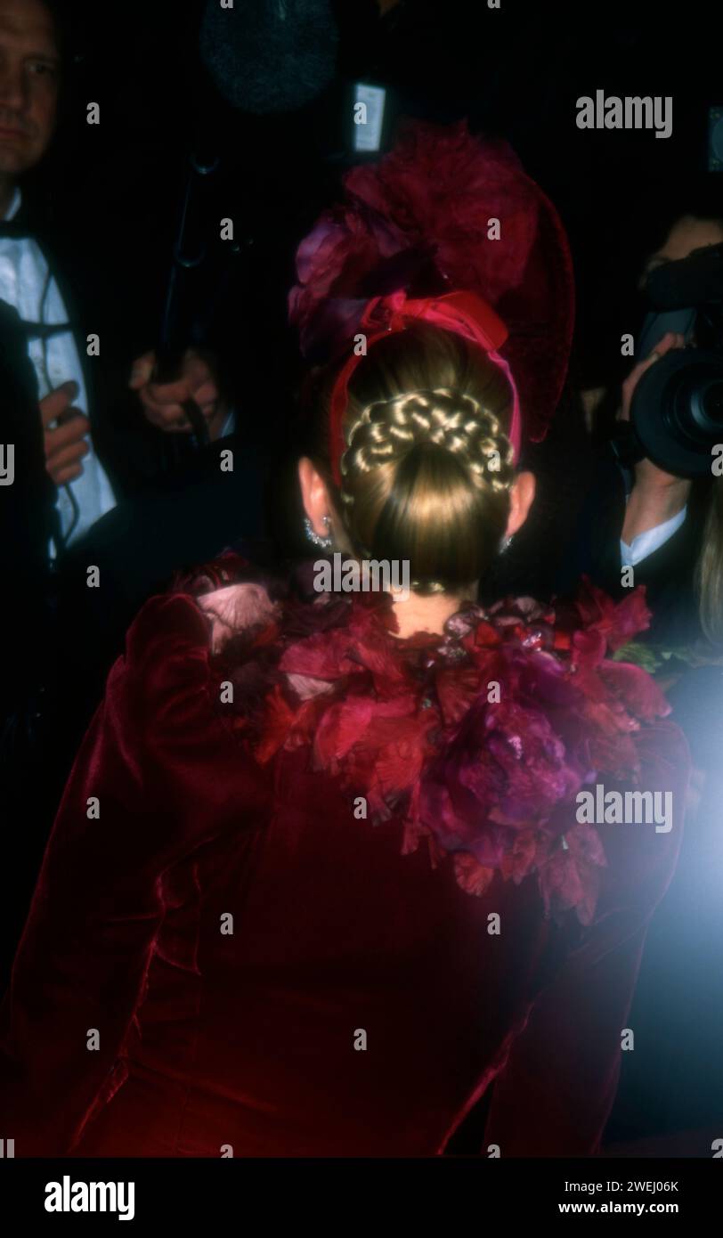 Los Angeles, California, USA 14th December 1996 Singer Madonna attends ...