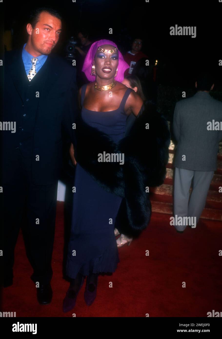 Los Angeles, California, USA 14th December 1996 Singer Grace Jones ...