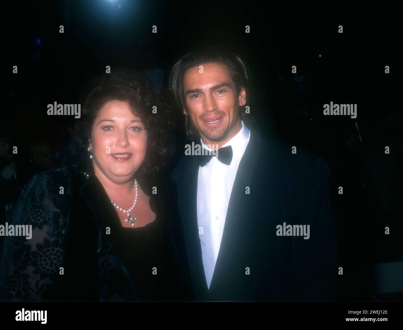 Los Angeles, California, USA 14th December 1996 Actor Justin Melvey ...