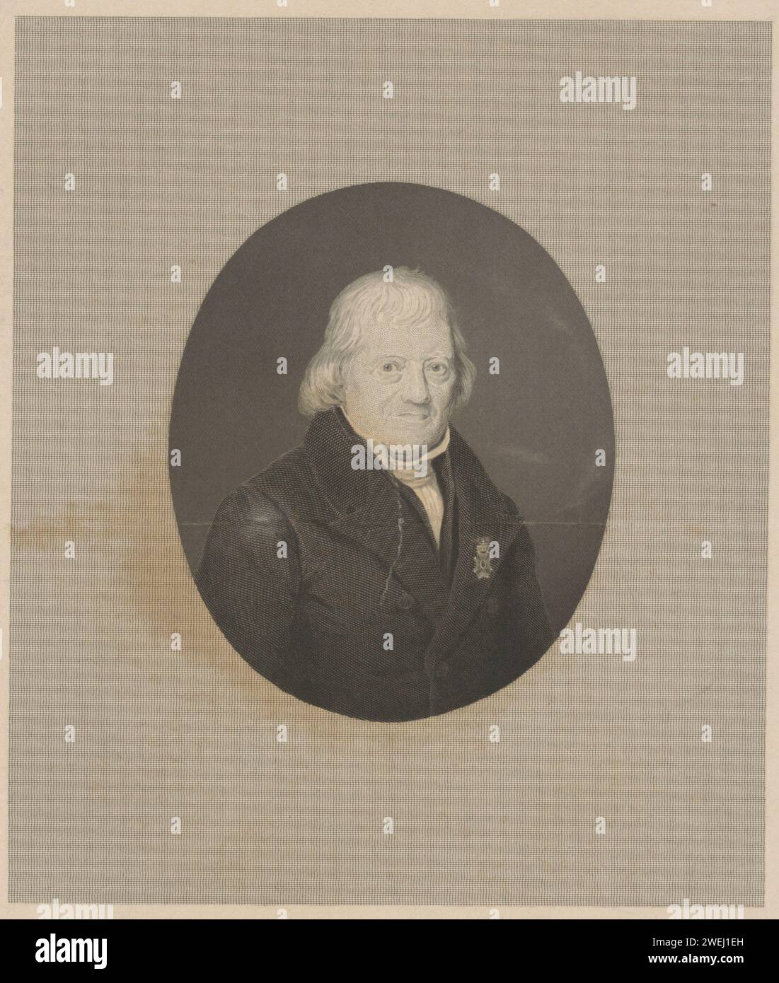 Portrait of Johannes Leonardus Wolterbeek, 1848 print Portrait of the ...