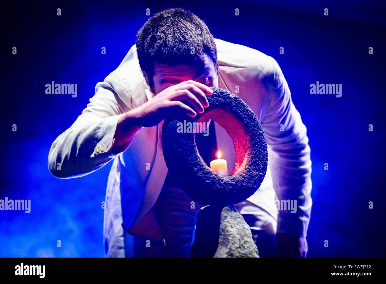 Edinburgh, Scotland. Thu 25 January 2024. Edinburgh singer-songwriter ...