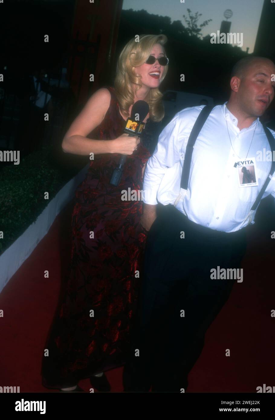 Los Angeles, California, USA 14th December 1996 TV Personality Jenny ...