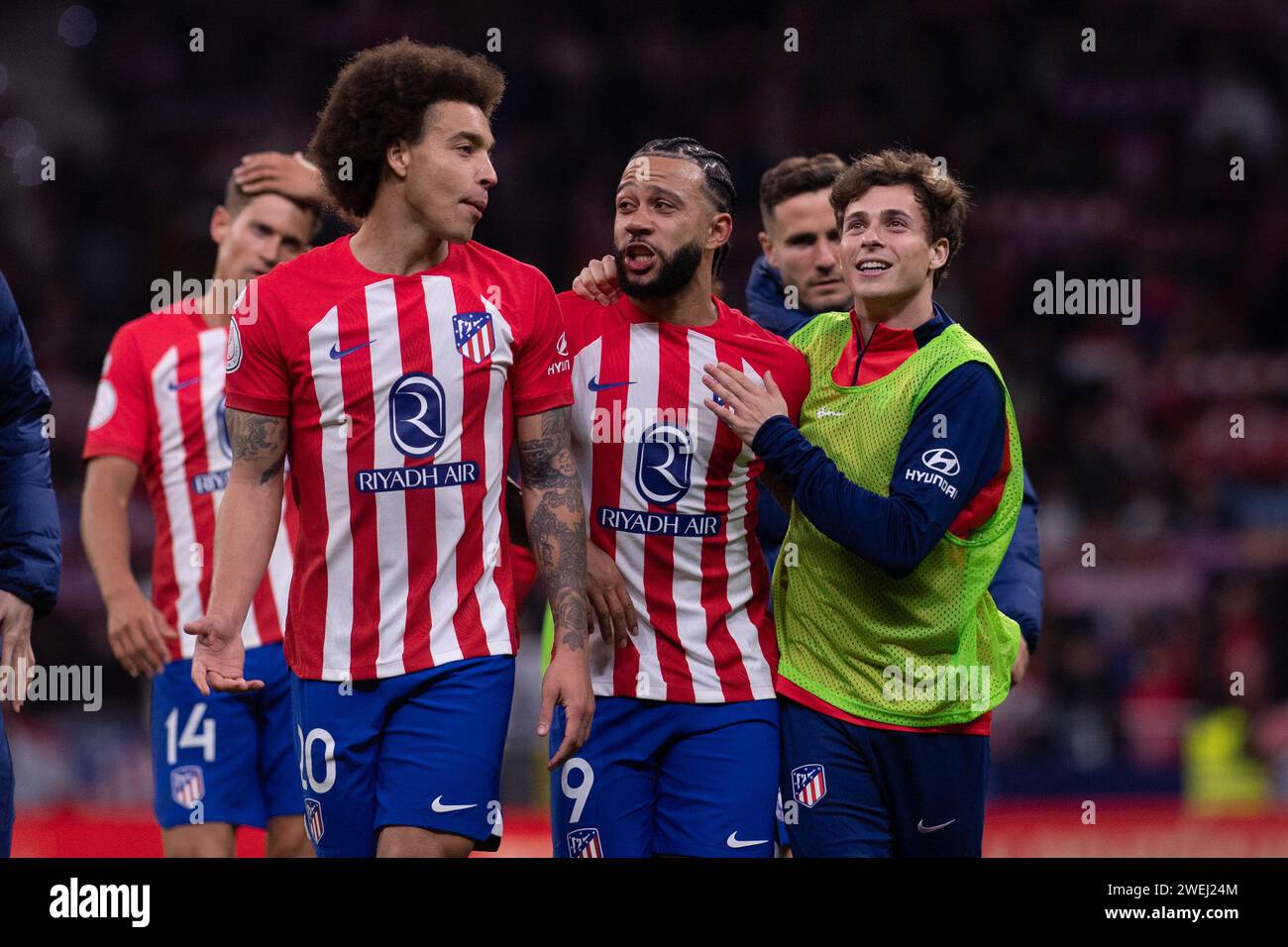 25th January 2024; Metropolitano Stadium, Madrid, Spain, Spanish Copa ...