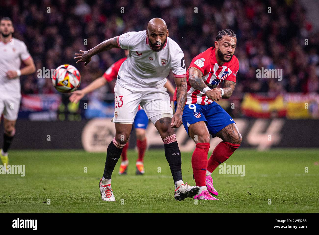 25th January 2024; Metropolitano Stadium, Madrid, Spain, Spanish Copa ...