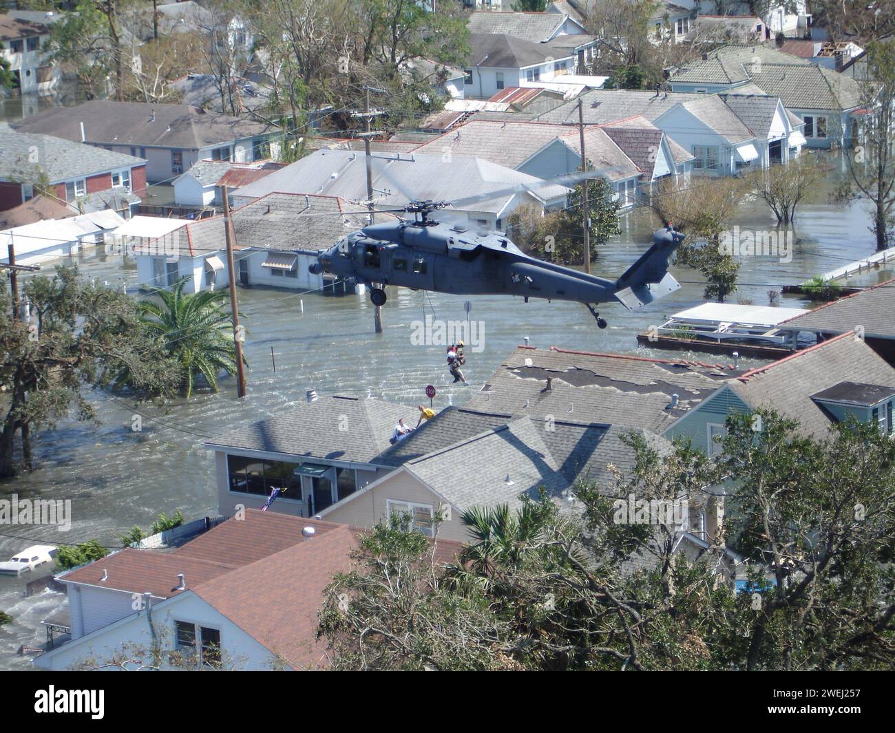 NEW ORLEANS, La. -- Pararescuemen from 103rd Rescue Squadron, based on ...