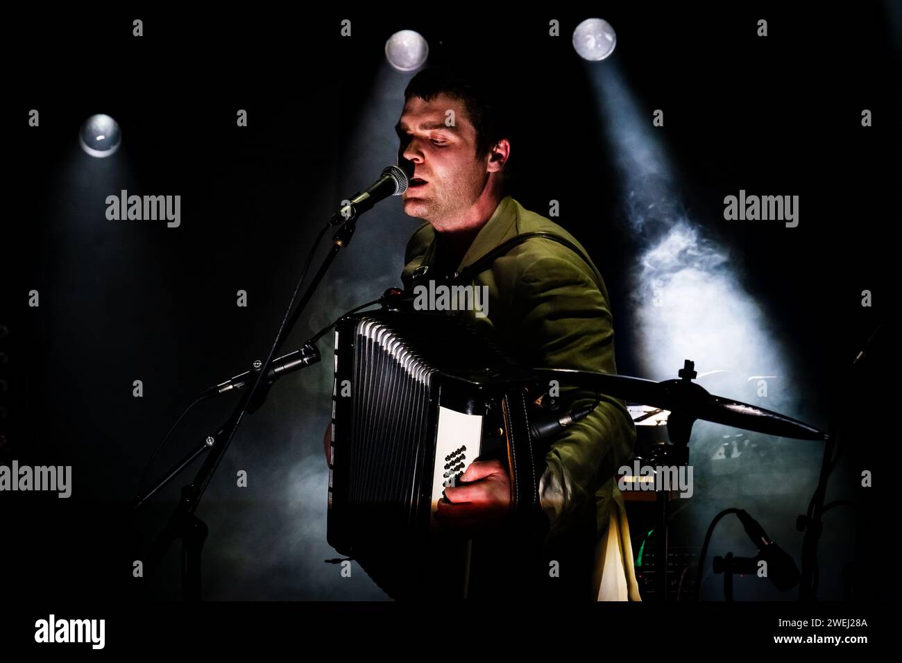 Edinburgh, Scotland. Thu 25 January 2024. Edinburgh singer-songwriter ...