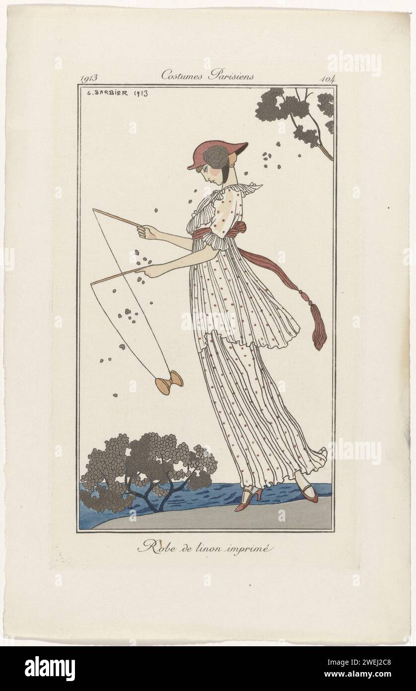 Journal of the ladies and fashions, Parisian costumes, 1913, no. 104 ...