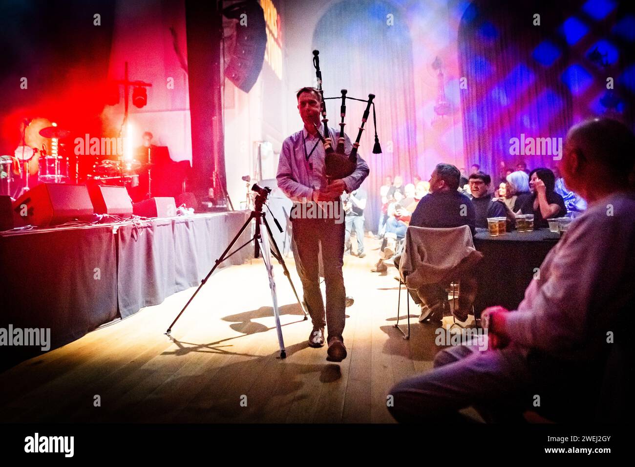 Edinburgh, Scotland. Thu 25 January 2024. Edinburgh singer-songwriter ...