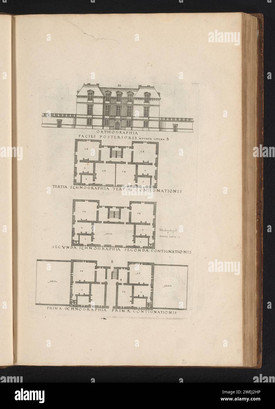 Floor plan house du cerceau hi-res stock photography and images - Alamy