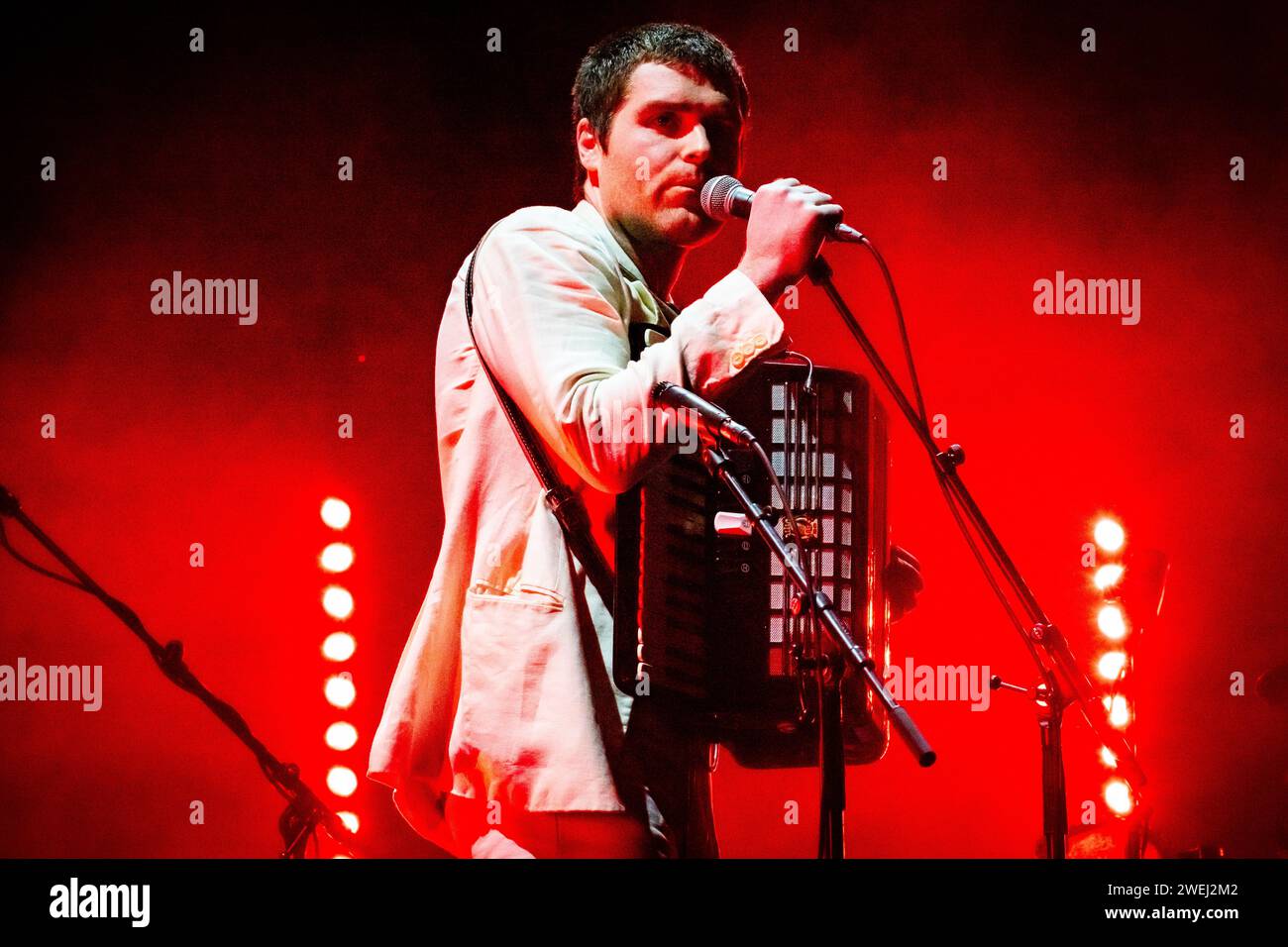 Edinburgh, Scotland. Thu 25 January 2024. Edinburgh singer-songwriter ...