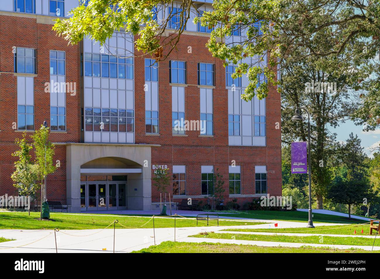 Boyer Hall, the largest academic building on the Messiah University ...