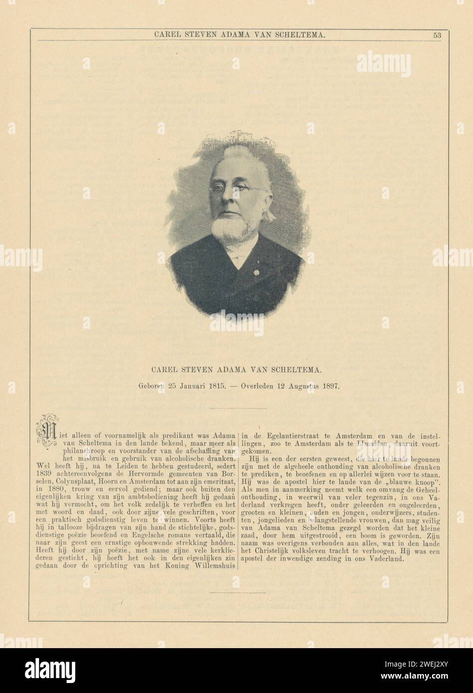 Portrait of Carel Steven Adama van Scheltema, Anonymous, 1897 - 1949 ...