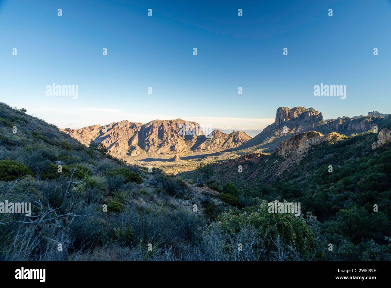 Photograph from the Laguna Meadow Trail, Casa Grande Peak and the ...